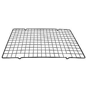 Daycount® 2-Pack Heavy-duty Cooling Rack for Baking Stacking 10 x 16 Inch Stainless Steel Wire Rack for Cooling, Drying