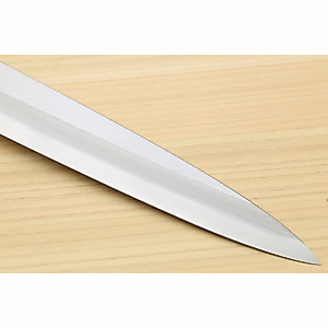 Yoshihiro Shiroko High Carbon Steel Kasumi Yanagi Rosewood Handle Sushi Sashimi Chef Knife (11.8'' (300mm))