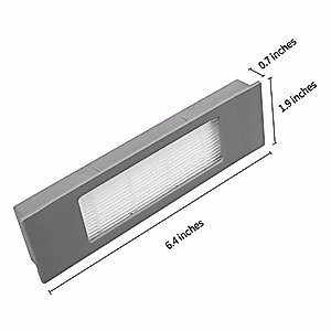 PIGUOAT Replacement Parts for Ecovacs DEEBOT OZMO T8 AIVI T8 Max T8 Series N8 Pro N8 Pro Plus Robot Vacuum and Washable Map Pads, Fit for Yeedi Vac/Yeedi Vac Max/Yeedi Vac Station Robot Vacuum