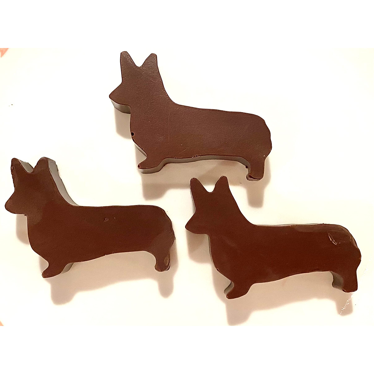 Kasian House Corgi Silicone Ice Cube Tray and Treat Mold, 9 Welsh Corgi Shaped Molds, BPA Free and Heat Resistant, Chocolate Mold