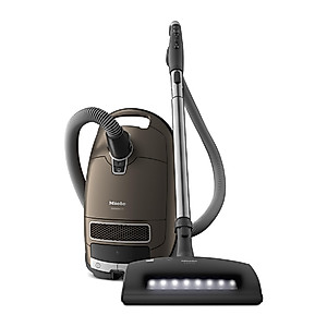 Miele Complete C3 Brilliant Powerline Vacuum Cleaner for Carpets and Hard Floors, in Bronze Pearl