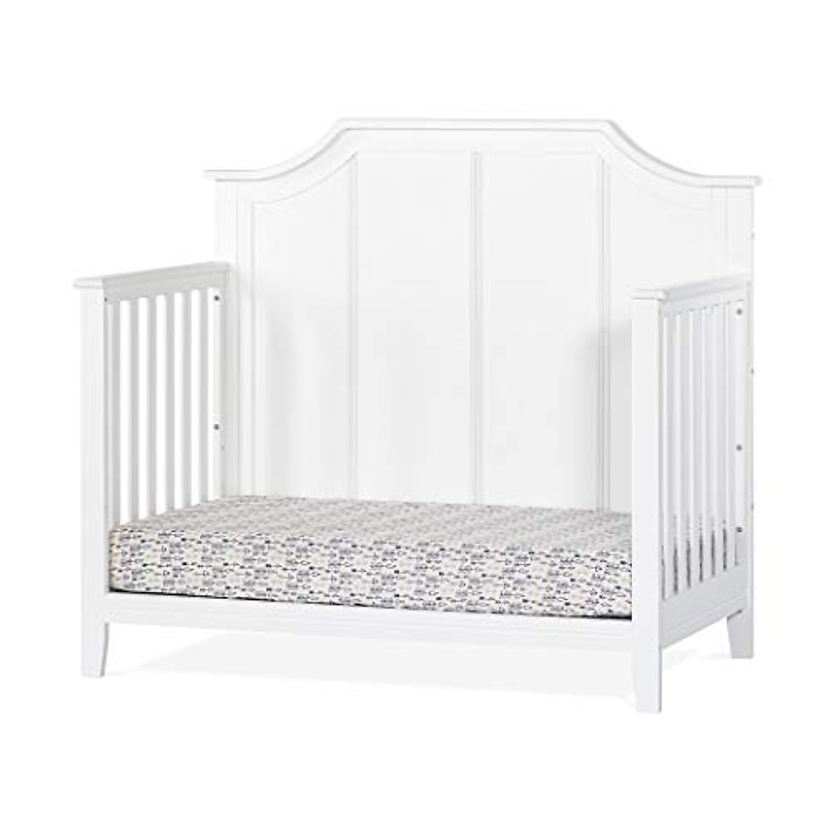 Child Craft Rylan 4-in-1 Convertible Baby Crib, Matte White