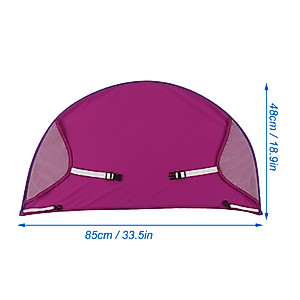Stroller Sun Cover, Anti UV Sunshade Sun Cover Breathable Baby Sun Shade with Adjustable Strap, Pushchair Sunshade Sun Rain Wind Canopy Cover Protection Stroller Accessories