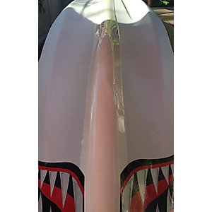 PereGuard Kayak Keel Guard 4" Width White (3 feet) Kayak Canoe Protective Guard Abrasion Resistance