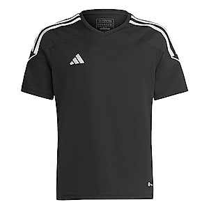 adidas Boys' Tiro 23 Jersey, Black/White, Medium