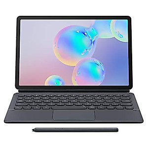 SAMSUNG Tab S6 10.5" (T860) Bookcover Keyboard Gray-EF-DT860UJEGUJ