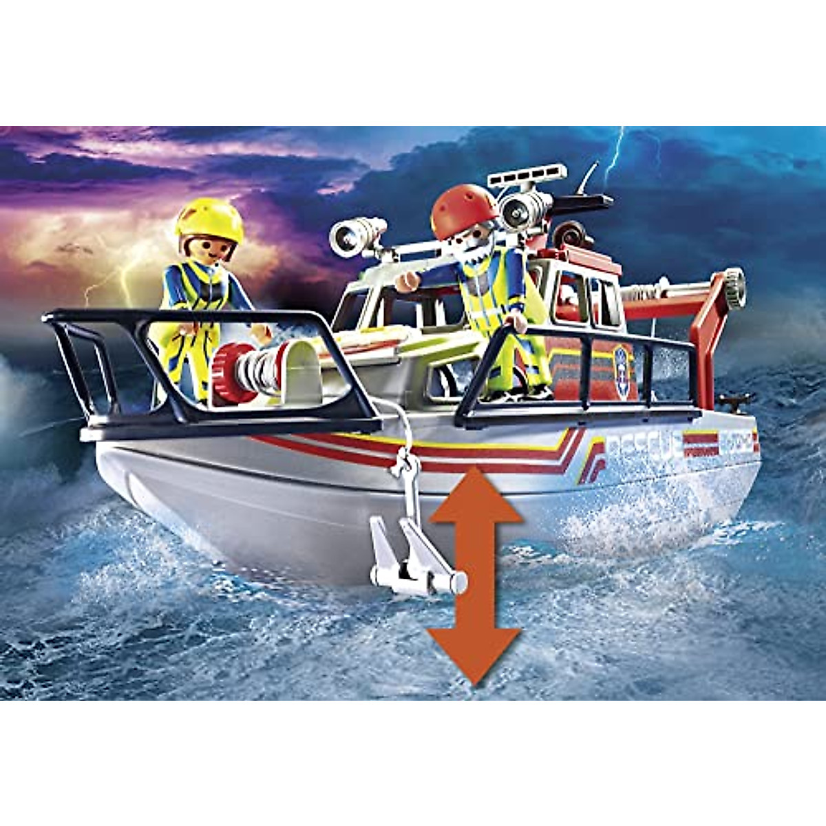 Playmobil Fire Rescue with Personal Watercraft