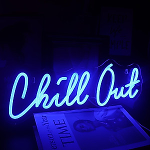 Nordstylee Neon Lips Light Signs, Led Lips Night Lights Decor Lights for Kid's Gift, Wall, Birthday Party, Christmas, Wedding Decoration(Blue)