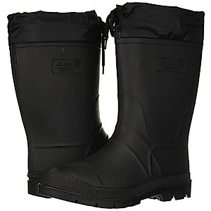 Kamik Men's Forester Cold-Weather Boot, Black/Black Sole, 7