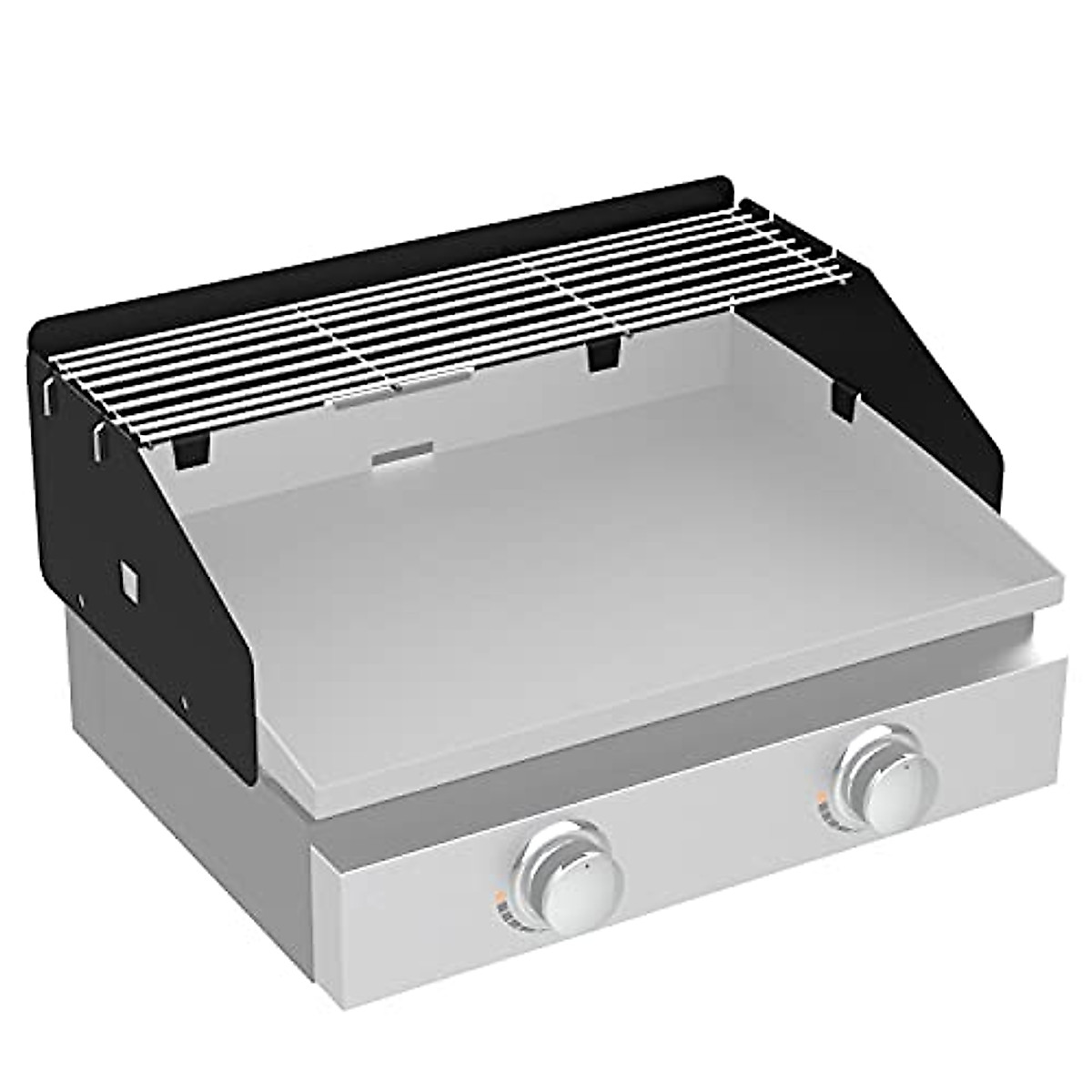AJinTeby Wind Screen Blackstone Wind Guards Compatible with Blackstone 22" Griddle and Stainless Steel Grill Warming Rack, Grill Parts Accessories for Blackstone Griddle