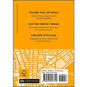 DK Eyewitness New York City Mini Map and Guide (Pocket Travel Guide)