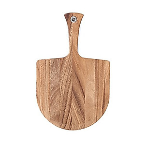 Ironwood Lucca Mini Pizza Peel, One Size, Acacia Wood