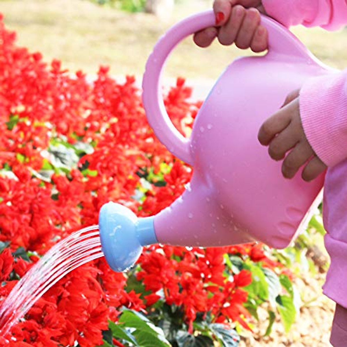 Opla3ofx Elephant Shape Lovely Watering Sprayer, Modern Small Water Cans Indoor Watering Can for House Bonsai Plants, Indoor Plant Spray Bottle for Garden, Plants, Cleaning Pink Blue