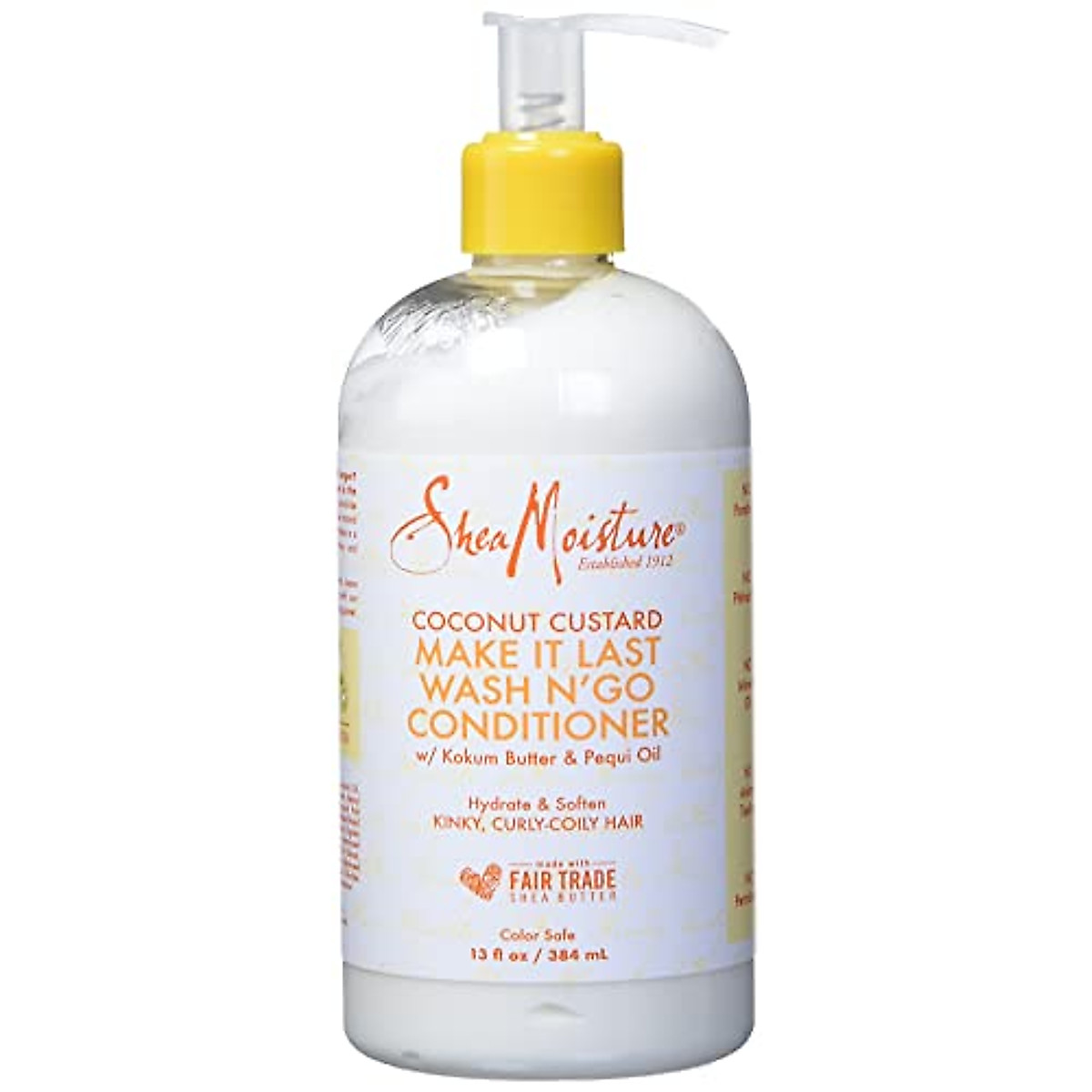 SHEA MOISTURE Coconut Custard Conditioner 13 Ounce Pump (384ml)