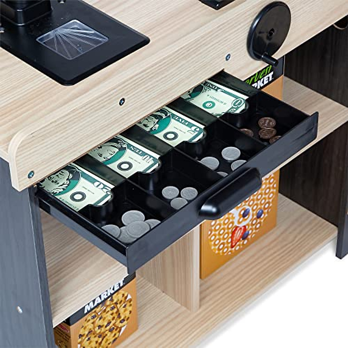 Melissa & Doug Harvest Market Grocery Store and Companion Collection Accessories