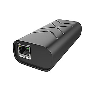 AIGWS 3 Port 10/100/1000M PoE Extender Switch 1 in 2 Out, Unmanaged Power Over Ethernet Repeater, IEEE 802.3 af for Security PoE IP Camera, VoIP Network (Gigabit)
