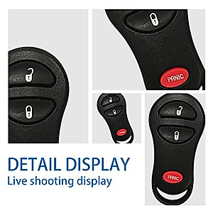 Keyless Entry Remote Fob Clicker Compatible With for 2005 Dodge Ram Pickup