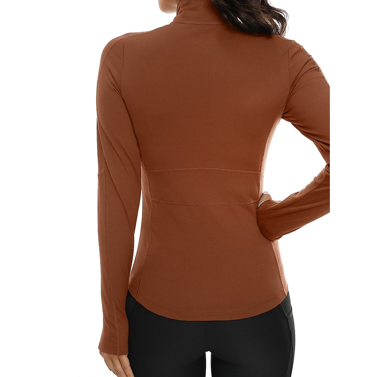 VUTRU Women's Workout Yoga Jacket Full Zip Running Track Jacket