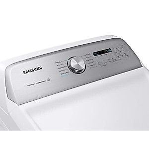 SAMSUNG 7.4 Cu. Ft. White Gas Dryer