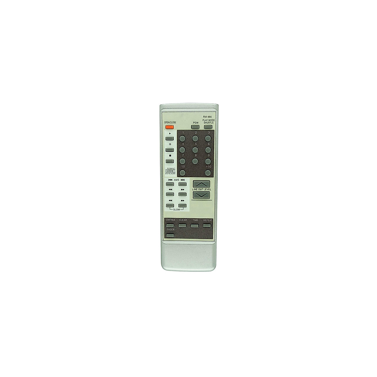 HCDZ Replacement Remote Control for Sony RM-DC525 CDP-CE5 CDP-CE525 CDP-CE535 RM-DC355 CDP-C5CS CDP-CE345 CDP-CE375 CDP-CE5 CDP-CE525 CDP-CE535 Compact Disc CD Player