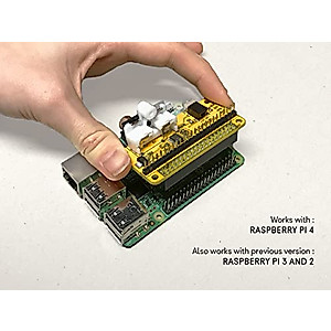 RASPIAUDIO Audio DAC Hat Sound Card (Audio+V2) for Raspberry PI5 All Models Pi4 /Pi Zero / Pi3 / Pi3B / Pi3B+ / Better Quality Than USB