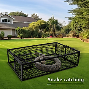 Snake Trap, Humane Capture Device for Unwanted Reptiles -Reusable!