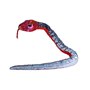 Wild Republic Sequin Snake Plush, Stuffed Animal, Plush Toy, Kids Gifts,54 Inches