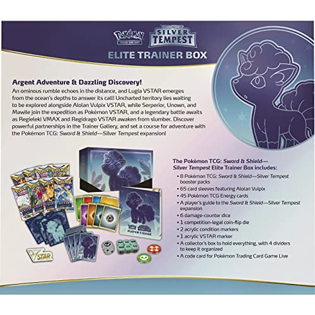 Pokemon TCG: Sword & Shield Silver Tempest Elite Trainer Box