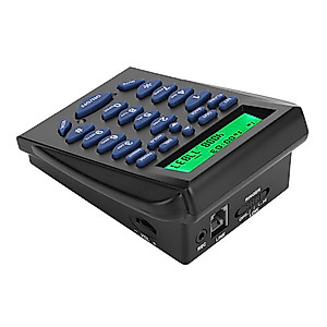 Traffic Headset, Multi-Function Business Office Answering The Phone Headset to Eliminate Noise, Smart Calls. Caller ID Feature, Suitable for The Attendant to Answer The Call.