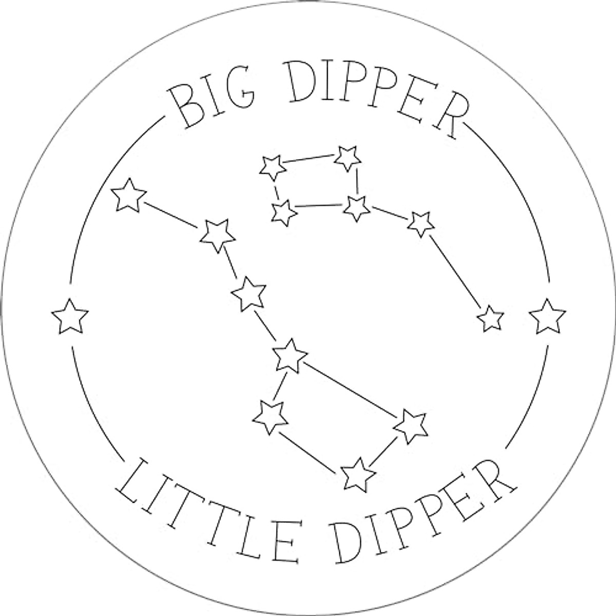 Celestial Embroidery Pattern Transfers (set of 10 hoop designs!)