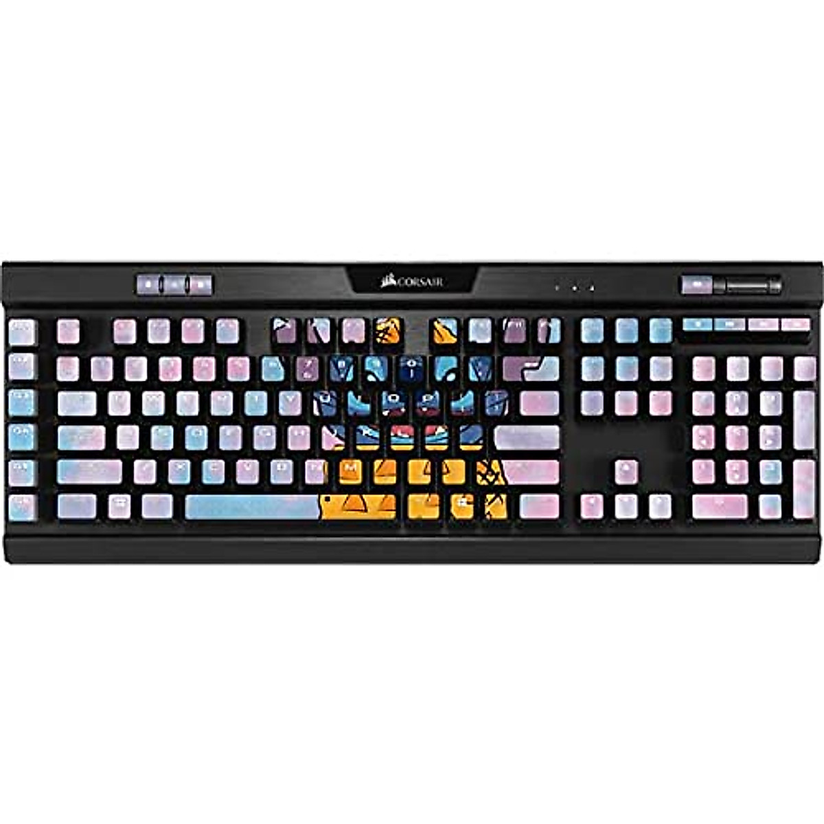 Skinit Decal Other Skin Compatible with K95 RGB Platinum Mechanical Gaming Keyboard - Officially Licensed Disney Lilo and Stitch Pineapple Stitch Design