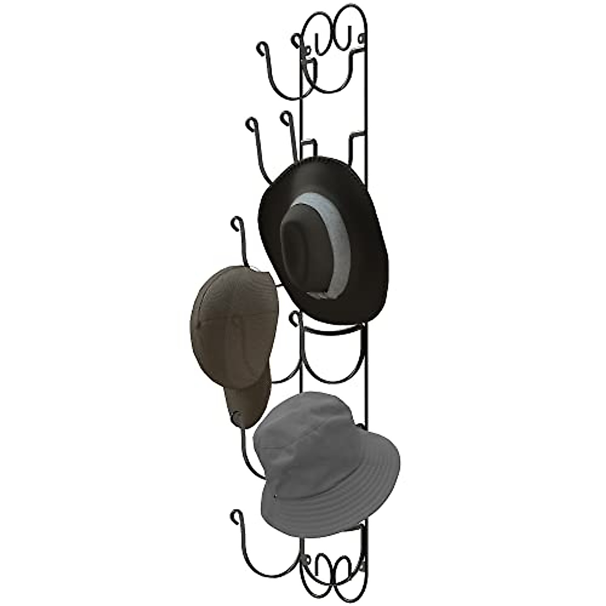 DecoBros Wall Mount Multi-Purpose Towel/Wine/Hat Rack, Bronze