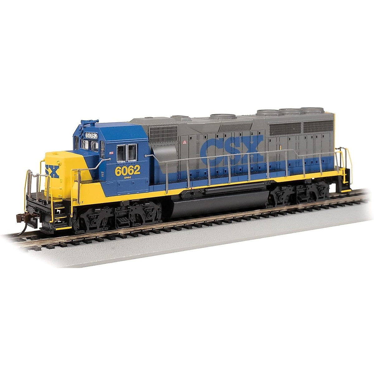 Bachmann Trains - EMD GP40 - DCC Equipped Diesel Locomotive - CSX® #6062 (Bright Future) - HO Scale