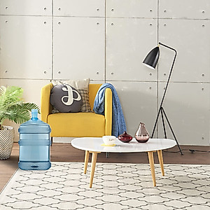 2 Pack Original 5 Gallons Water Jug Cap, Fits 48mm|53mm|55mm Screw Tops|Threaded Tops, Reusable Universal Silicone Water Bottle Caps Non-Spill Top Lid Cover with Storage Box