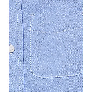 The Children's Place,boys,Short Sleeve Oxford Shirt,Lt Blue,Small