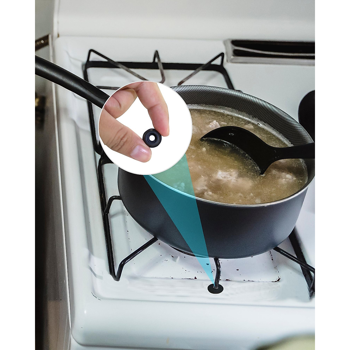 YUYUZSEN 14 Pcs RV Stove Top Grommets, Black Furnace Grommet Camper Stove Grommets Protective Rubber Grommets. RV Stove Grommet Kit for Magic Chef and for Atwood Stove Grates Black Rubber Grommet.