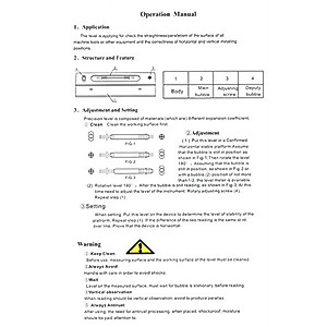 Accusize Industrial Tools 12'' Master Precision Level in Fitted Box, Accuracy 0.0002''/10'', S908-C687