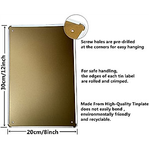 Black cat Wall Art & Decor - Cat Themed Gifts for Women Cat Lovers Kitty Biscuits You Need We Knead Metal Signs Coffee and Bar Funny Iron Painting 8X12 Inch