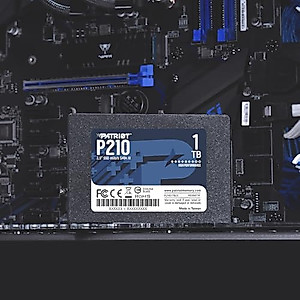 Patriot P210 1TB Internal SSD - SATA 3 2.5" - Solid State Drive - P210S1TB25