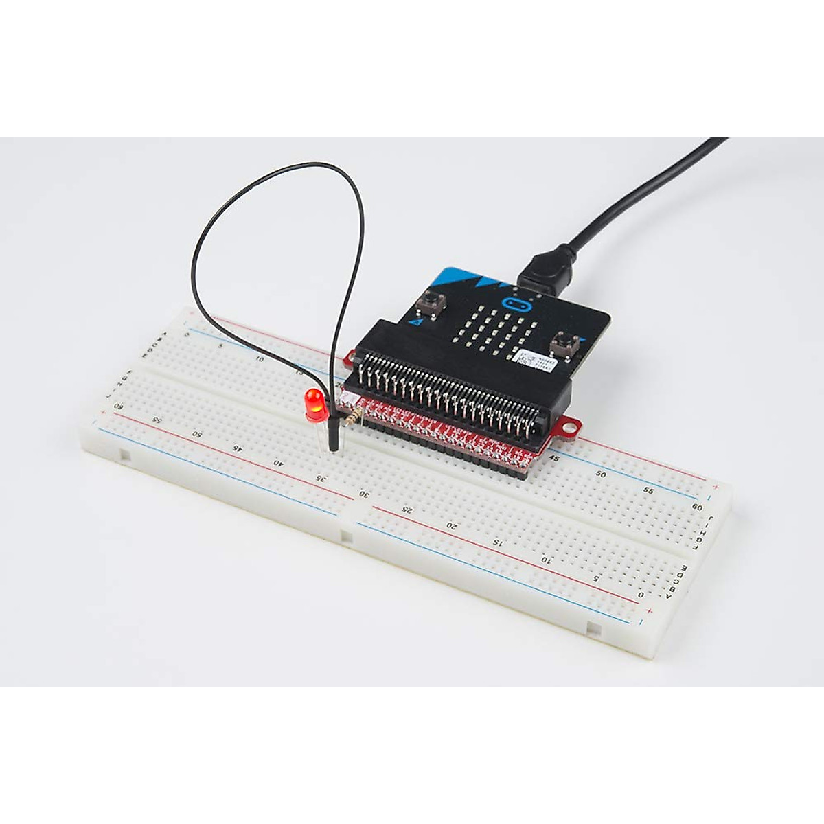 SparkFun Inventor's Kit Bridge Pack for Micro:bit v1 (not Included) Start Learning Programming Electronics Use for Education Classroom MakerSpace Library at Home Learning No Solder Eleven Experiments