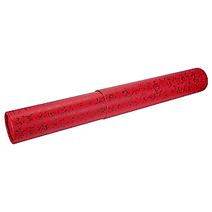Milisten Poster Tube Portable Expandable Blueprint Drafting Document Art Storage Hard Tube Calligraphy Painting Tubes Paper Drawing Mailing Tubes