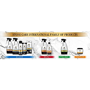 Stone Care International Granite Stone Sealer - 16 Ounce - for Granite Marble Soapstone Quartz Quartzite Slate Limestone Corian Laminate Tile Countertop
