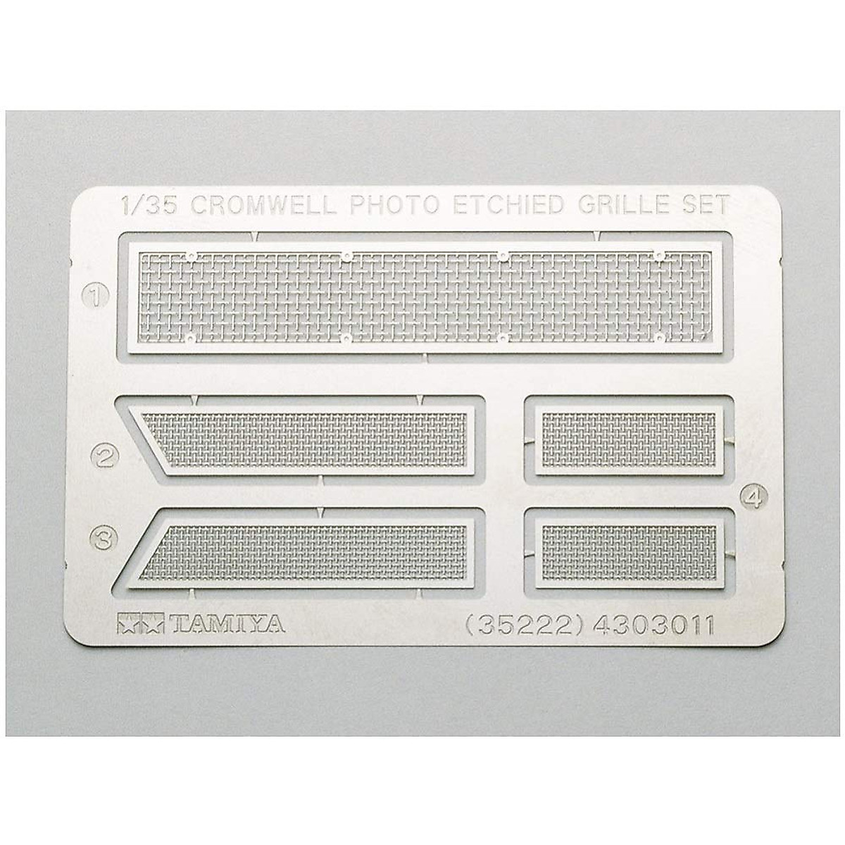 Tamiya 1/35 Cromwell Photo Etched Grille Model Kit : 35222