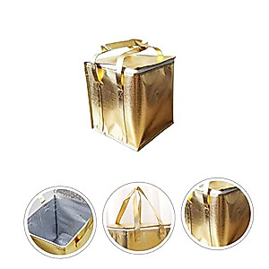 NOLITOY 3pcs Baking Tote Insulated Coffee Car Cake Delivery Bag Meal Delivery Bag Portable Cooler Bag Car Food Cold Packs for Lunch Box Cake Carrying Bag Baking Food Bag Take-out Food Bag