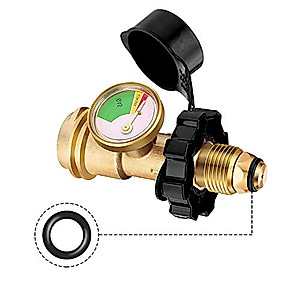 MENSI 10PCS Propane Natural Gasket O-Ring for Propane Tank Cylinder POL Adapter Fitting