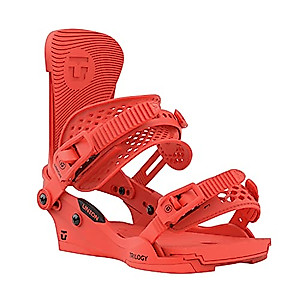 Union Trilogy Team Snowboard Bindings Womens Sz M (7-8.5) Coral