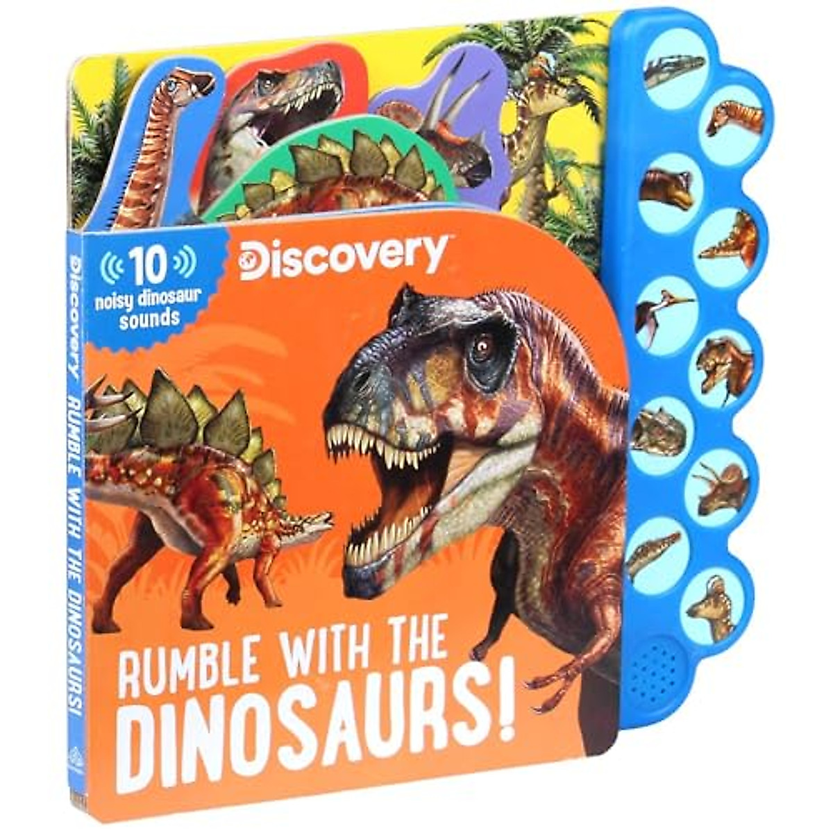Discovery: Rumble with the Dinosaurs! (10-Button Sound Books)
