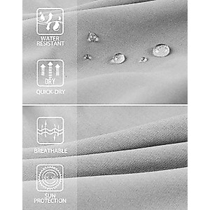 Nomolen Women's Hiking Cargo Shorts Quick Dry Lightweight 7" Athletic Golf Casual Summer Shorts with Zipper Pockets UPF 50+