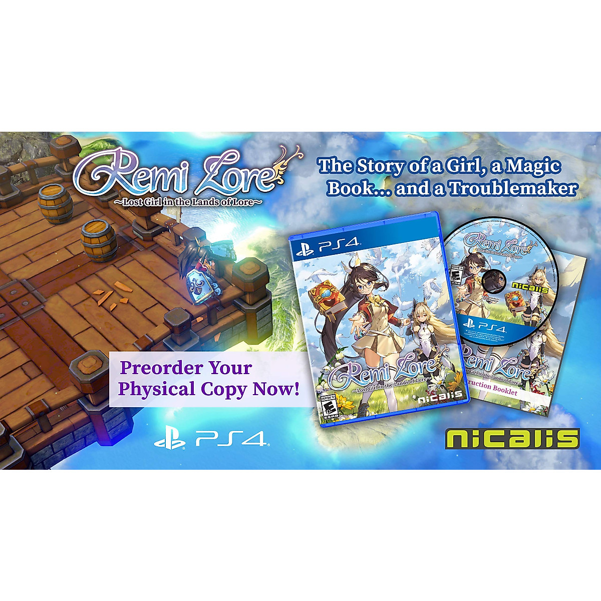 Nicalis RemiLore: Lost Girl in the Lands of Lore - PlayStation 4