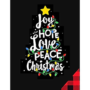 Kissage Matching Family Christmas Pjs Set Cotton Christmas Pajamas Holiday Sleepwear For Women Men Xmas Tree (4361-12)